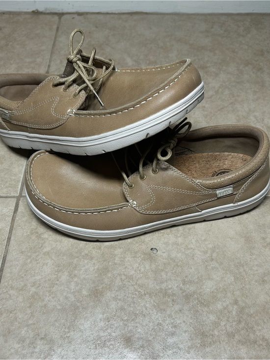 Lems | Shoes | Lems Mariner Sonora Boat Shoes Men 2 12 Beige Zero Drop ...